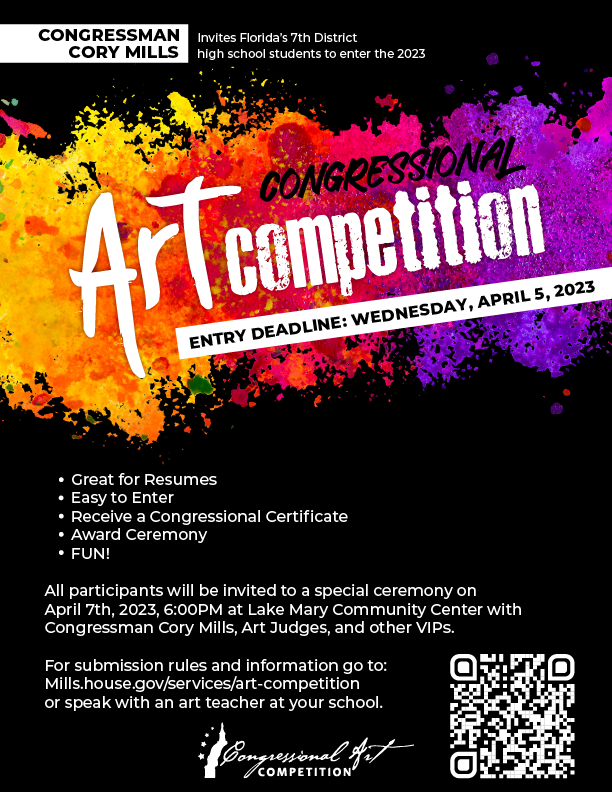 Art Competition Representative Mills
